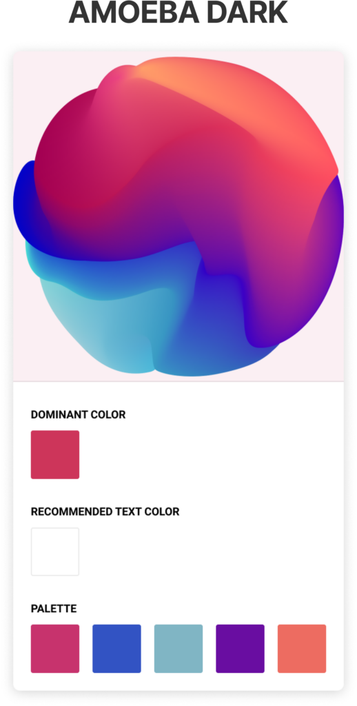 Color Palette – Glosarium Digital Amoeba
